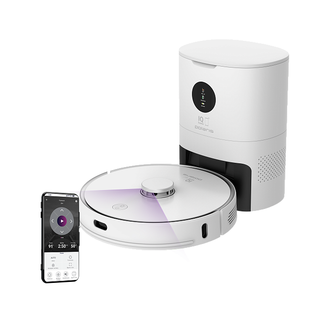 Робот-пылесос Polaris PVCRDC 0101 Wi-Fi IQ Home Panorama Extra цвет ...